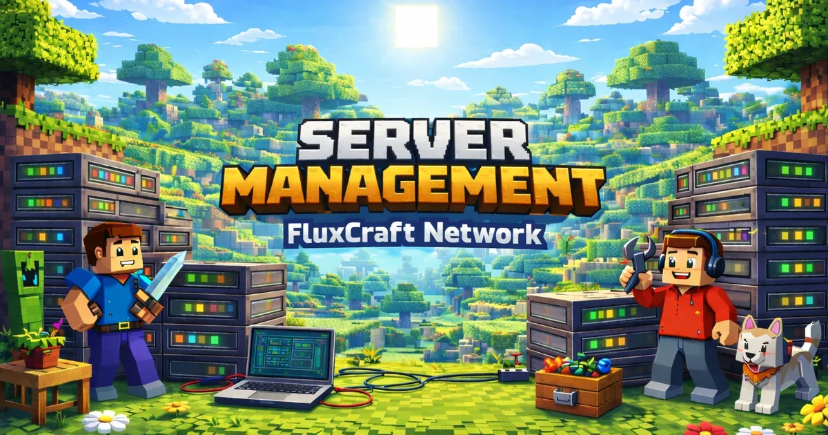 Minecraft Server Hosting on Decentralized Cloud | FluxCraft